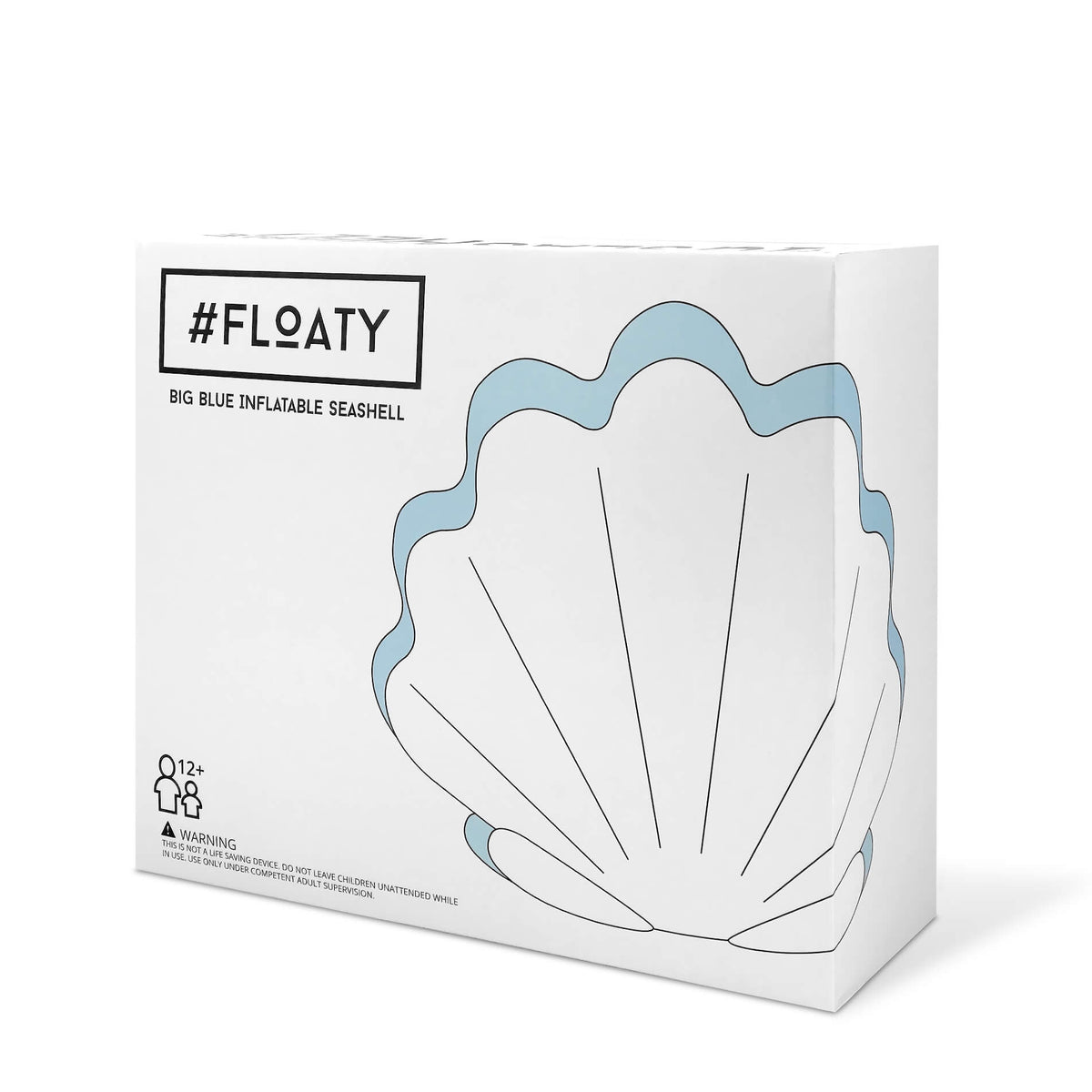 GIANT SEASHELL FLOAT | Blue Seashell Floaty by #GETFLOATY